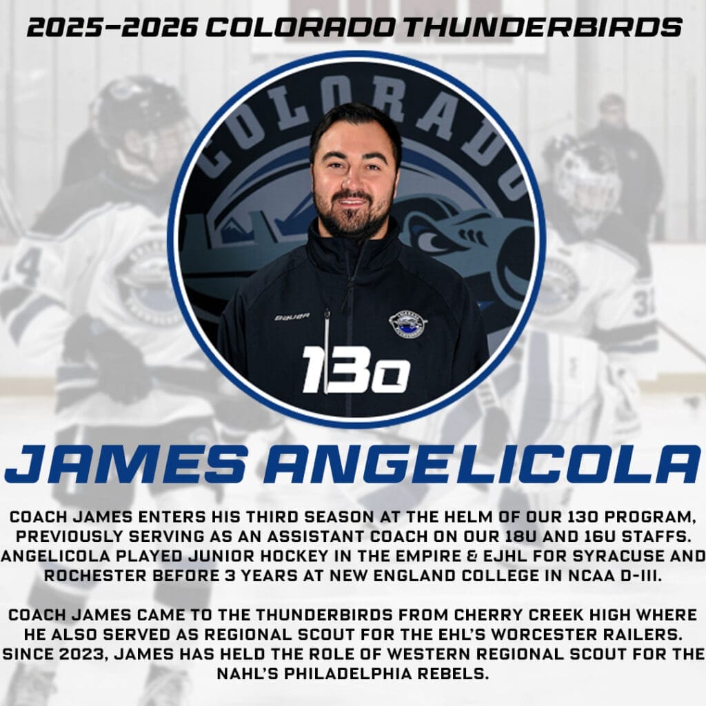 Head Coaches Announced for 2025-2026 Season - Colorado Thunderbirds